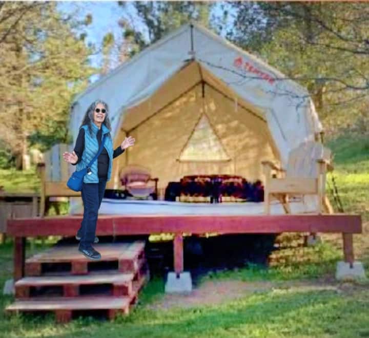 ‘Down Yonder’ Wall Tent - Julian, CA
