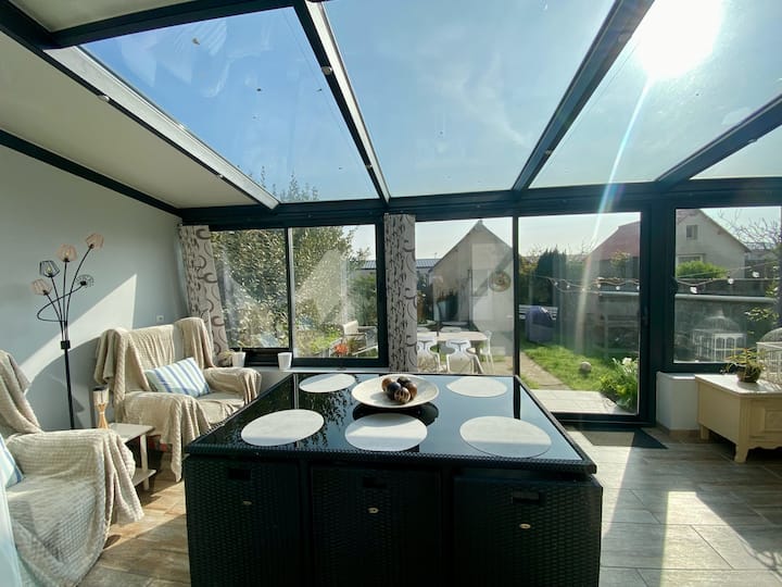 Maison Cléopâtre : 2 Min Plage à Pied 3 Ch 6 Pers - Wimereux