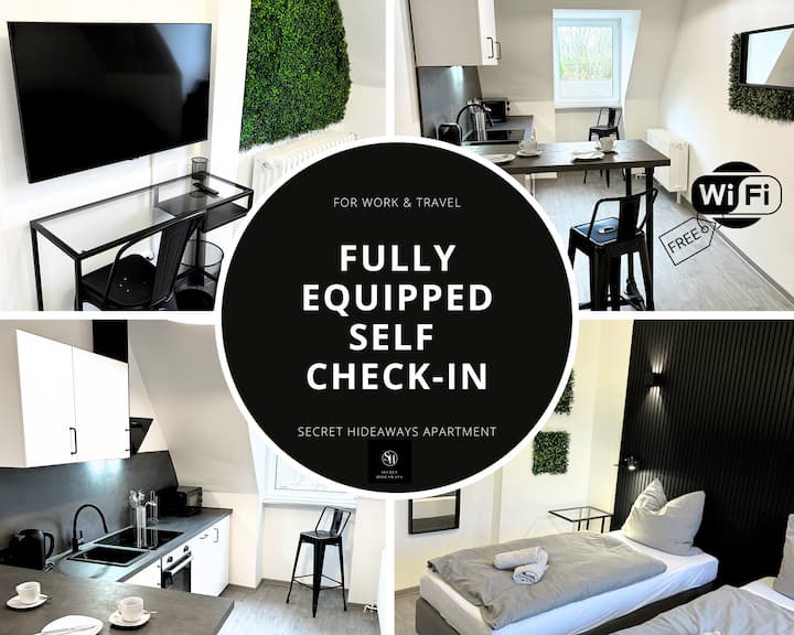 Sh Team Apartment 8.1 | Wifi | Privater Parkplatz - Duisburg