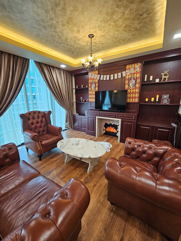 Vivacity Jazz 2-3br Harrypotter Hogwartshaven 7pax - Kuching