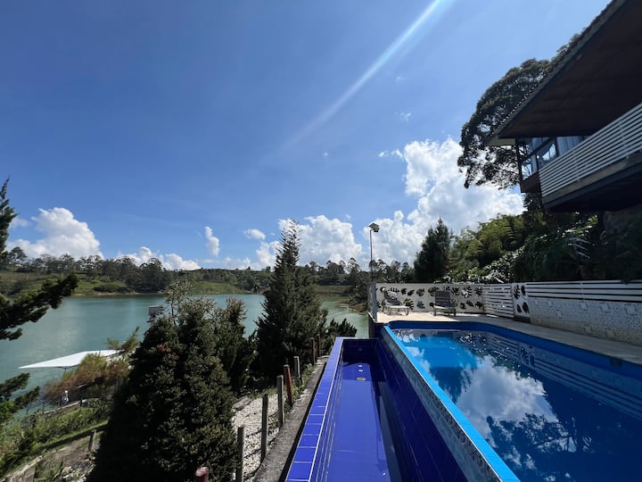 Luxury Guatapé Con Muelle Piscina-wifi - Peñol