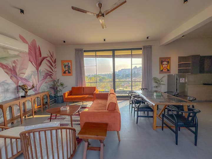 Sky Oasis | 3bhk Pool Penthouse - Jaipur