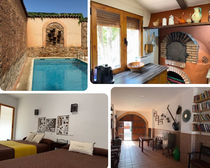 La Espartera | 6 Hab | Barbacoa & Paella | Piscina - Parque Nacional De Cabañeros