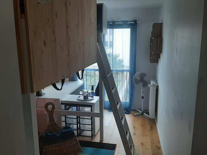 Chambre Pour 2 & Salle De Bains - 2_blue - Vanves