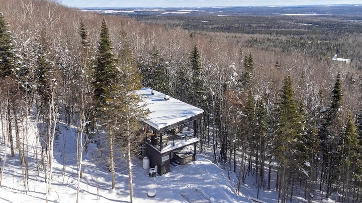 Au Sommet Du Bonheur | Spa | Plein Air | Boisé - Thetford Mines