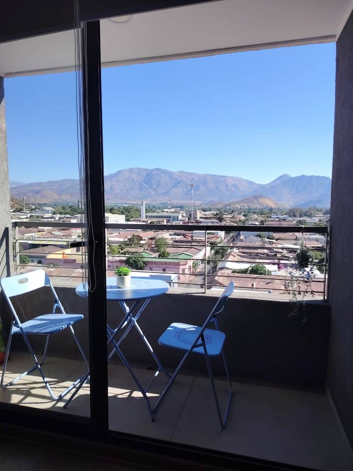 Acogedor Depto 2d2b En Los Andes - Los Andes