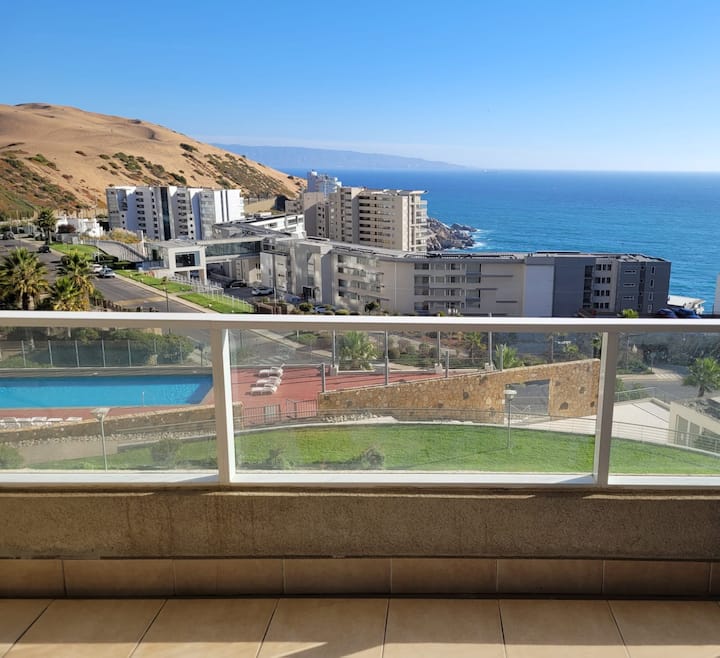 Vista Al Mar En Gran Terraza - Concón
