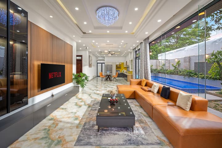 Villa 6br*kara Room*bigpool - Da Nang