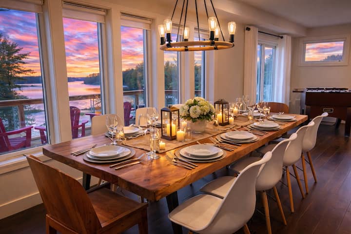 Starlink, Pool Table, Firepit, Muskoka Waterfront - Gravenhurst