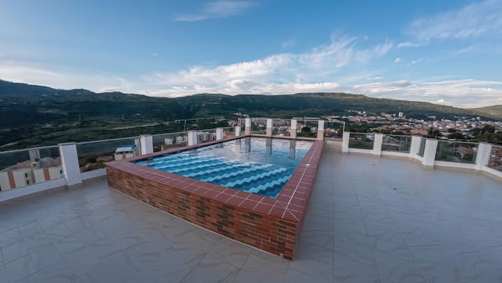 San Gil Plaza Apartamento 2 Habitaciones Y Piscina - San Gil