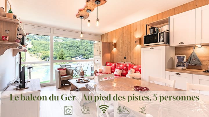 Le Balcon Du Ger – Vue Panoramique Sur Les Pistes - Lac de Migouélou
