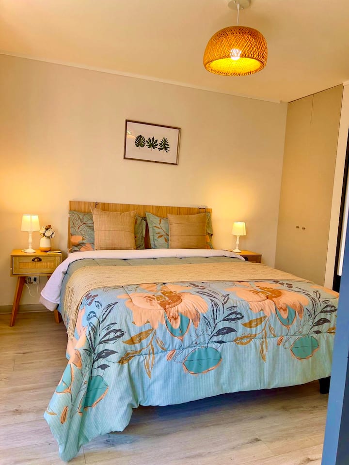 Hermoso, Acogedor Metro/wifi Alta Velocidad/smartv - Santiago