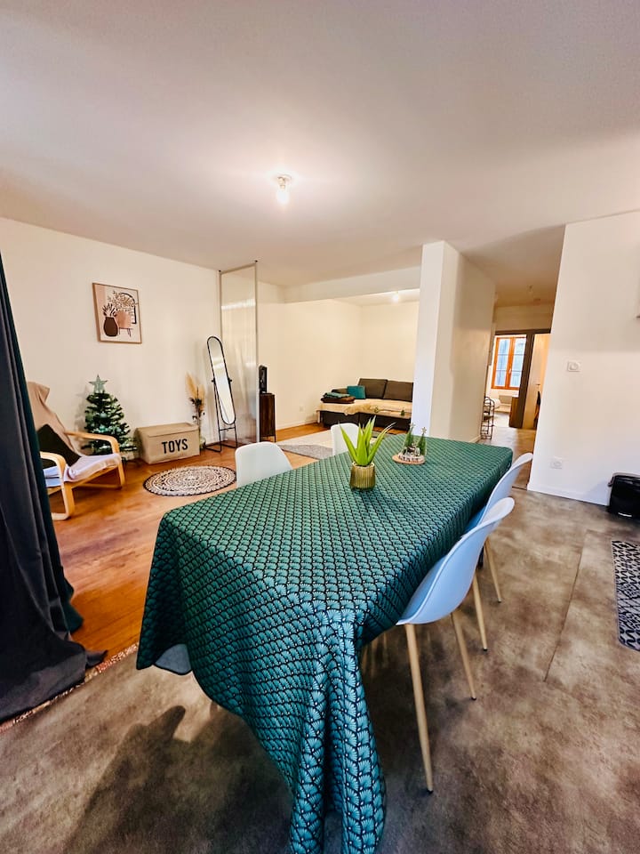 «&nbsp;Auprès&nbsp;» Du Rhône ~ Wifi Fibre ~ 5 Couchages - Saint-Vallier