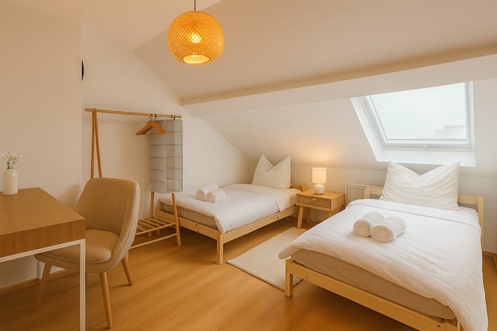 Raha Apartments - Ihr Zuhause Mit Panoramablick - Erfurt