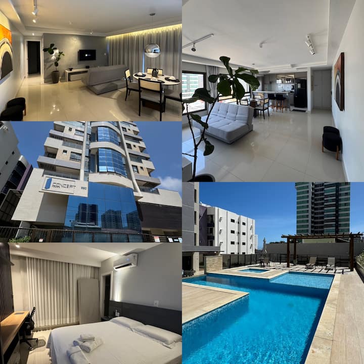 Concept Tower 1/4 Apartamento Atalaia Praia E Orla - Aracaju