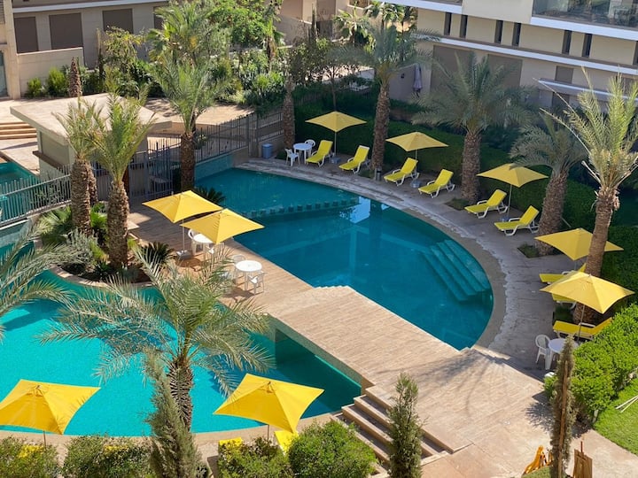 Luxueux Appartement Marrakech
Piscine + Terrasse - Marrakech