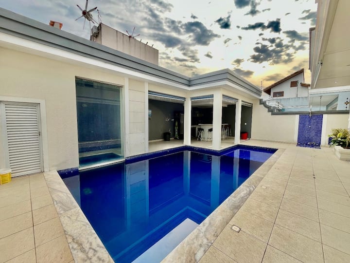 House Piscina Praia Marcasado P.pernambuco Guarujá - Guarujá