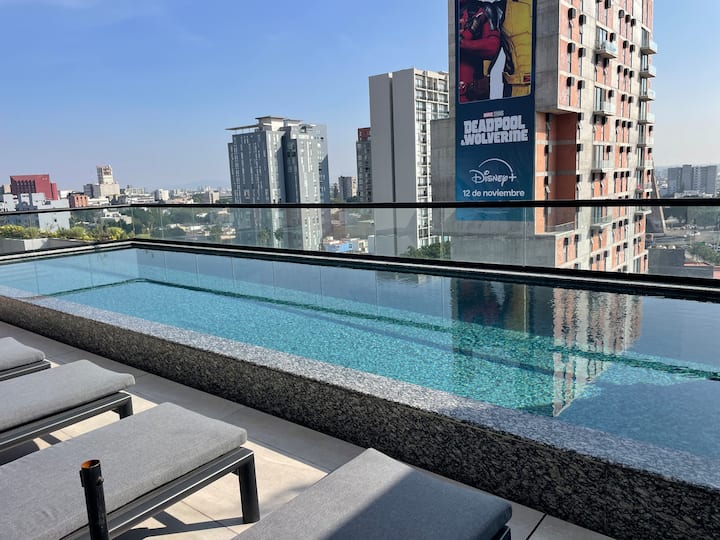 Nuevocol. Americana /Chapultepec/alberca & Terraza - Guadalajara