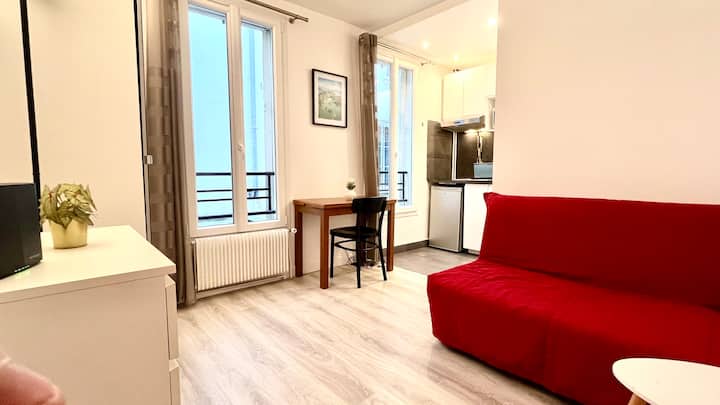 Chemin Vert Studio Au Calme Wifi - Montreuil, France