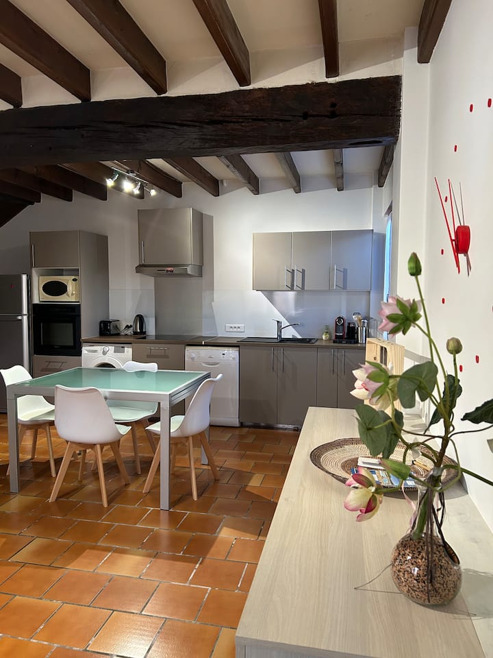 Appartement à Colombages - Cazaubon