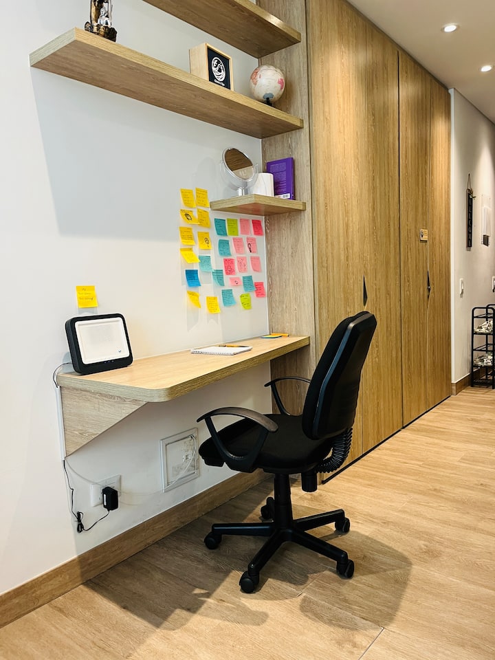 Stylish Quiet Studio Near City Center Wi-fi 900 Mb - Bogota