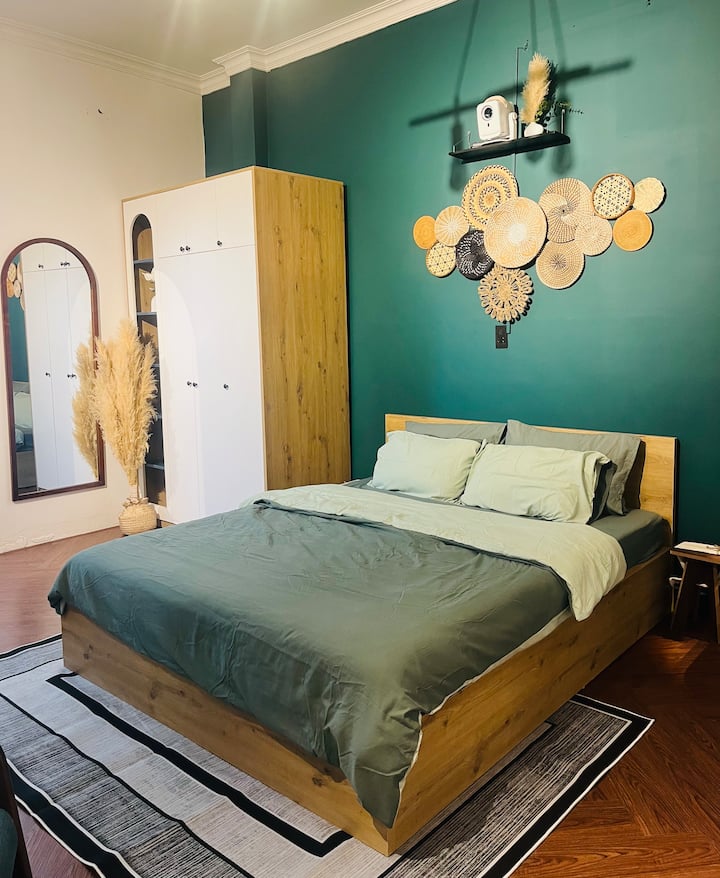 Benthanh Market Flat_ Fastwifi_projector & Netflix - Ho Chi Minh-staden