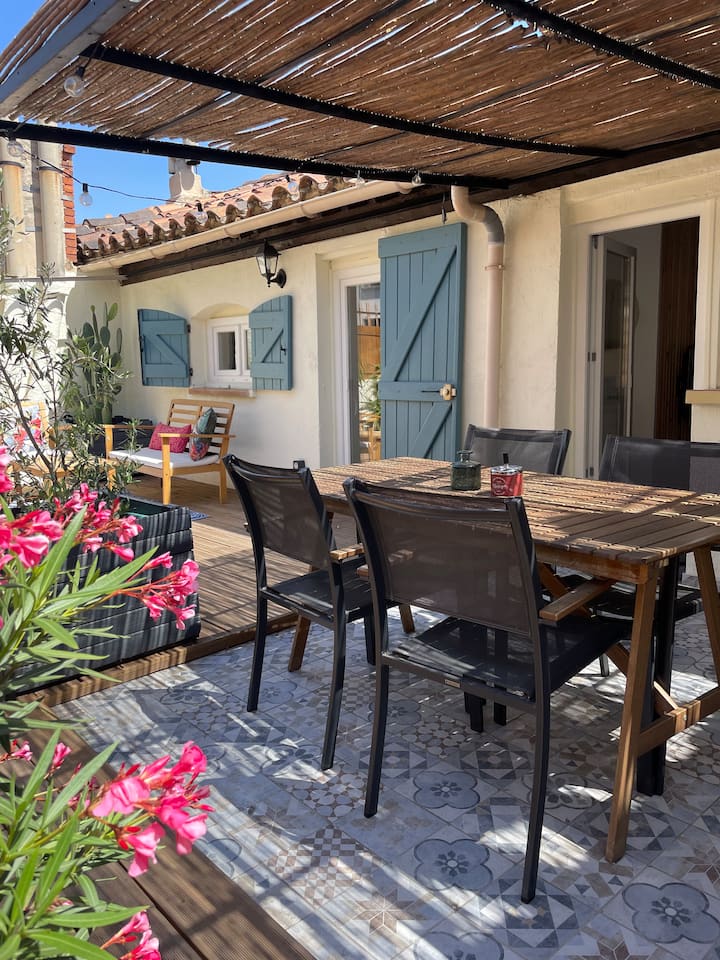 Charmant Appartement Avec Toit Terrasse - Marseille