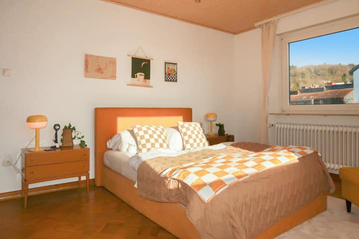 Homestay - Panoramablick üBer Büdingen - Hammersbach