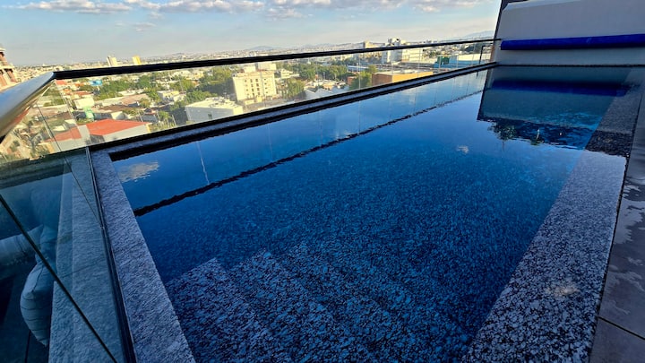 Loft Vive Chapultepec Estudio Alberca Panorámica - Guadalajara