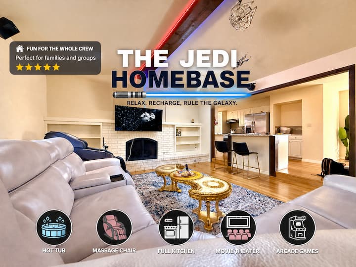 Jedi Home: Massage | Hottub | Movie | Arcade Games - Oklahoma City, OK