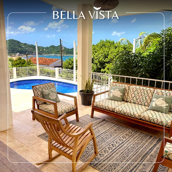 Ocean View 3-bdr Home With Pool - San Juan del Sur