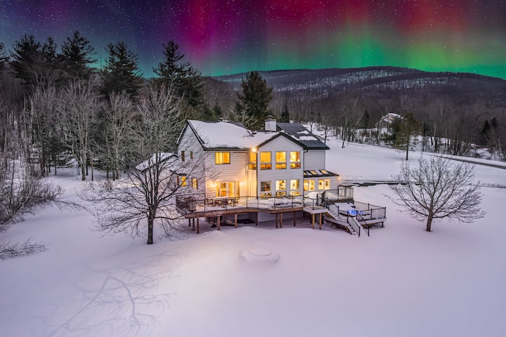 <5 Mins Ski Hunter | Apré, Hot Tub, Sauna, Sunsets - Hunter Mountain, NY