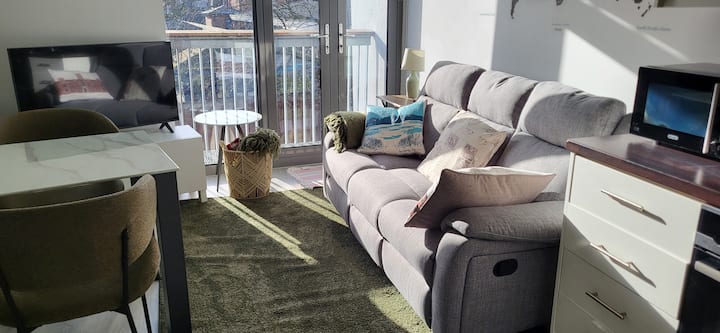 Modern 1 Bed Apartment, Queen's Quarter - Belfast