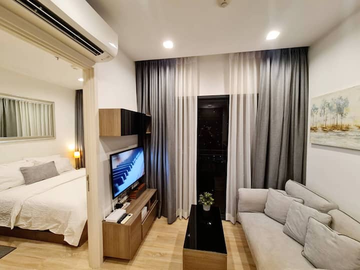 1br Bts Saphankhwai | Monthly Rent Only - Bangkok