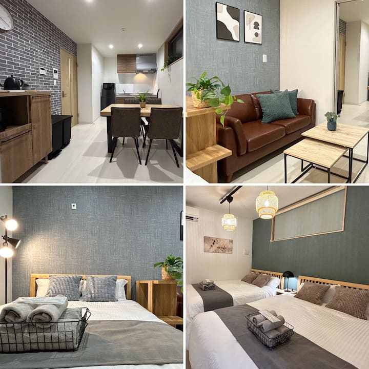 4 Min To Namba! Sleeps 6! Multi-unit Booking! 101 - Japan