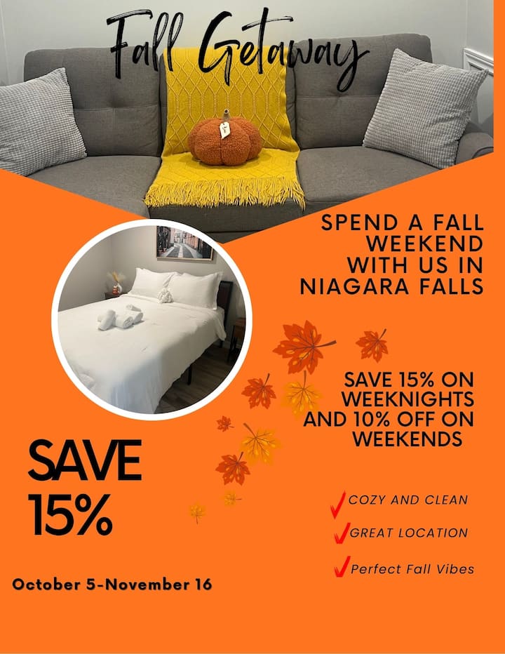 Fall Escape @Your Home @ The Falls - Niagara Falls