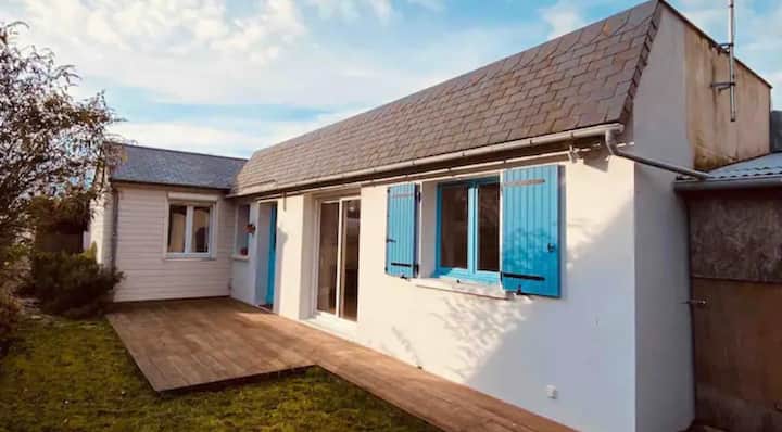 Charmante Maison Avec Jardin à Deauville - 多維爾