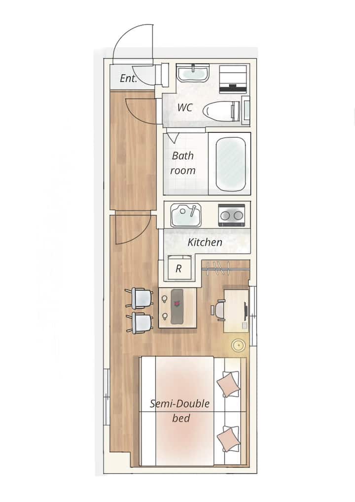 Work-ready Studio |Minato |Bus To Shibuya/shinjuku - Roppongi