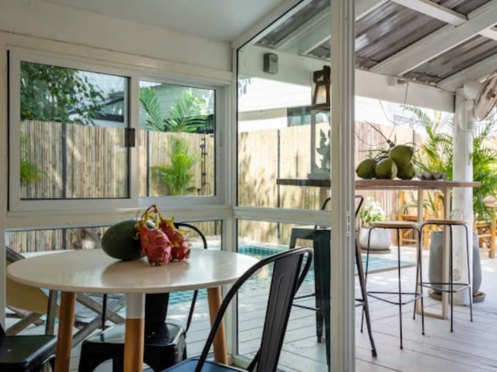 Lom Loft Pool Villa - Changwat Krabi