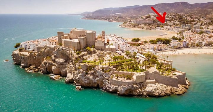 Acogedora Casa Con Vistas Al Mar Y Al Castillo - Peniscola