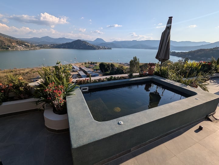 Designer House And Jacuzzi Spectacular Lake Views - Valle de Bravo