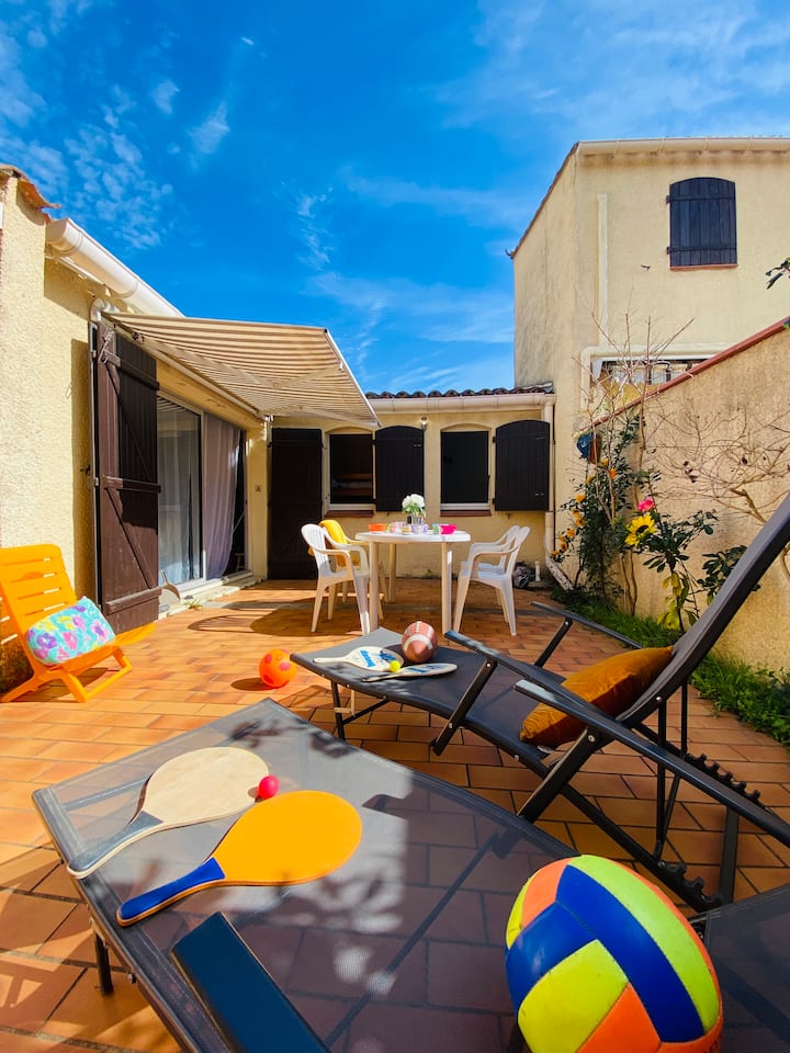 Villa Aux Capellans Avec Terrasse Et Piscine - Saint-Cyprien