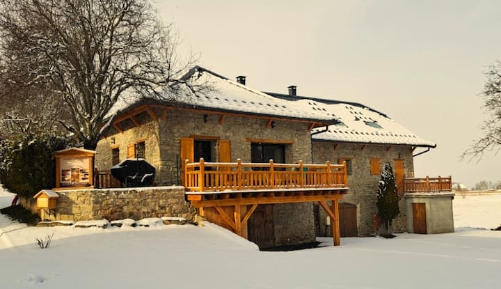 Gîte D'exception L’edelweiss 150m2 - 7 Lits - Selonnet