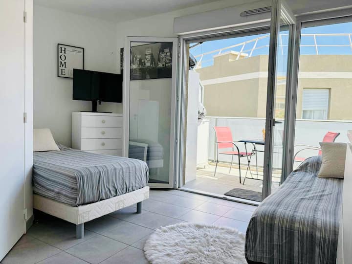 Cosy Appartement Next To Train - Niza