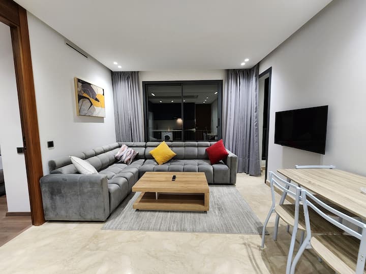 Studio Cozy Avec Balcon - Palmier - Casablanca