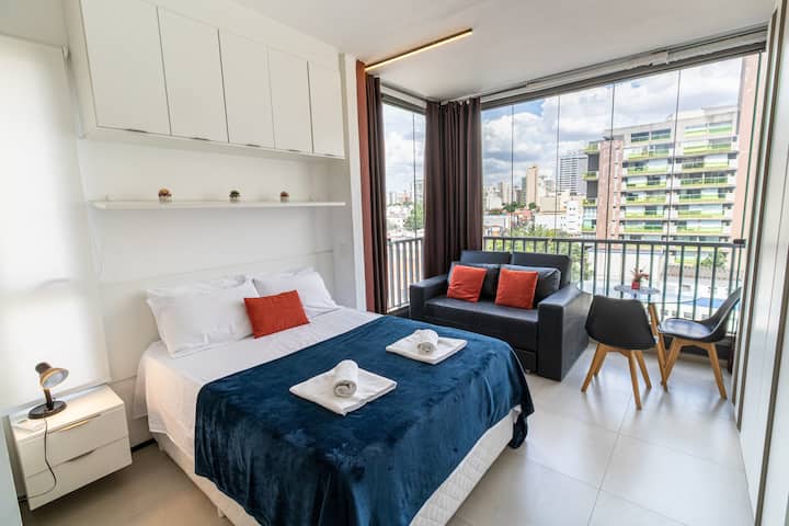 Flat Ao Lado Do Allianz - Com Garagem - Perdizes - São Paulo