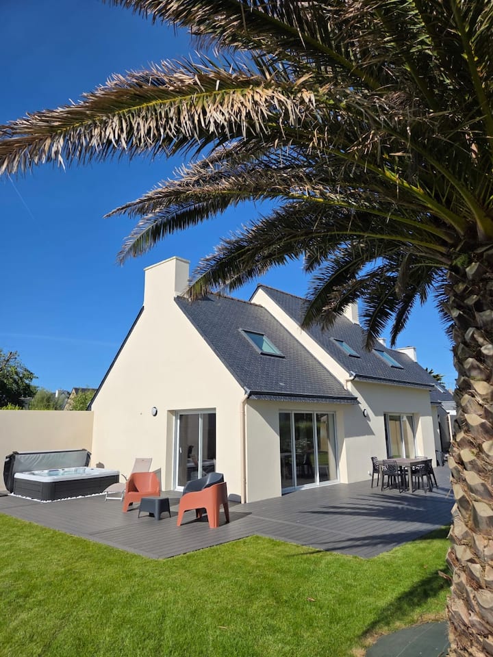 La Maison Côté Ouest, Spa, 4 *, Plage à 80 Mètres - Kerlouan