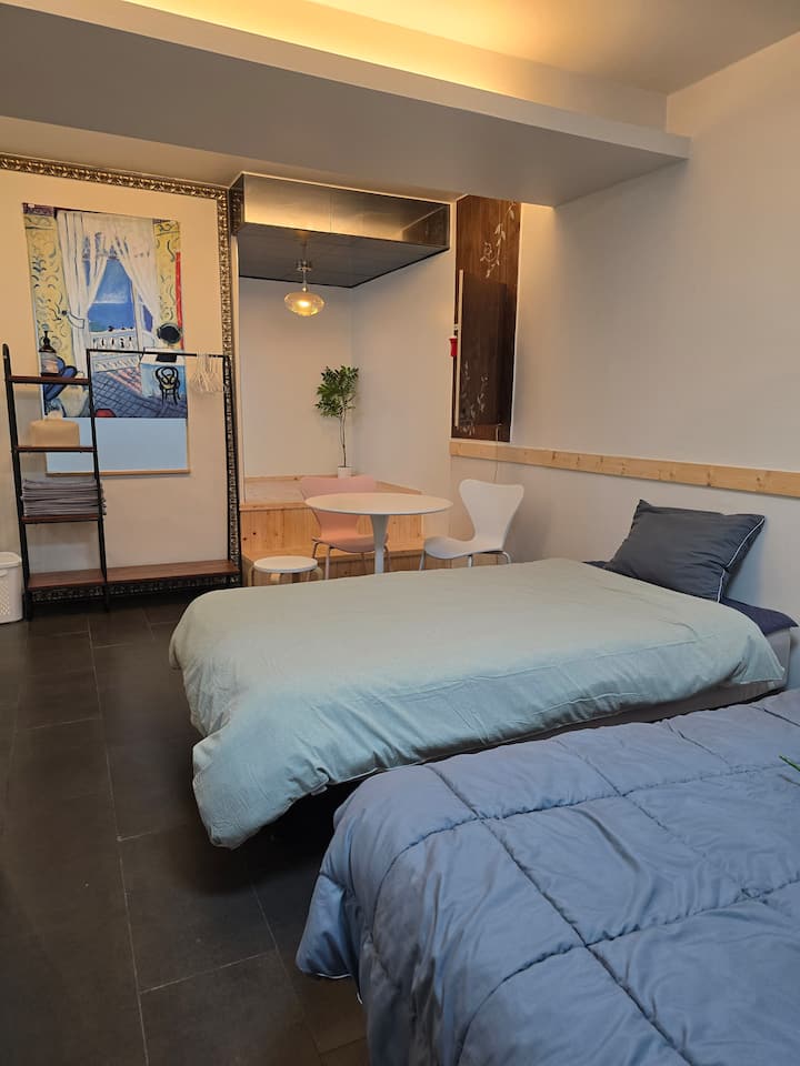 2-bed Room For 3 | Tatami Lounge - Guri-si