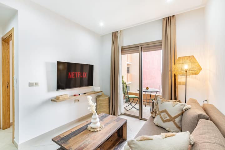 Neuf ! Logement F2 Balcon Gueliz - Gare - Marrakech