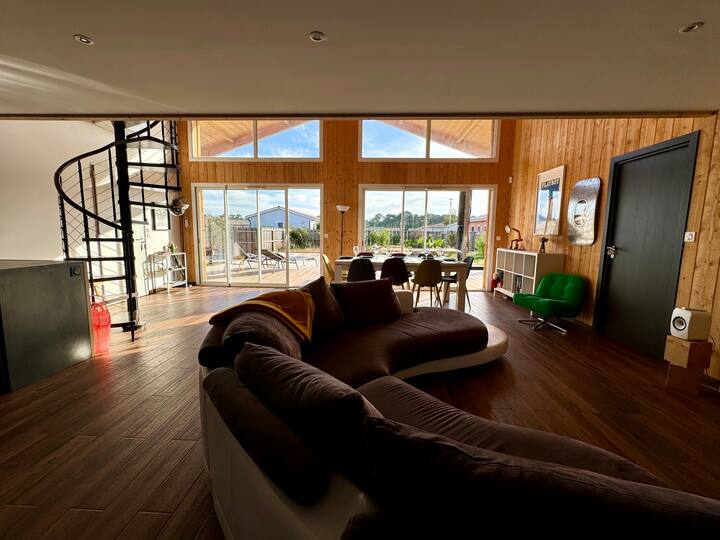 Maison De Vacances En Bois Proche De L’océan - Vendays-Montalivet